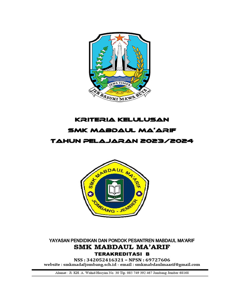 Kriteria Kelulusan 2024 | PDF