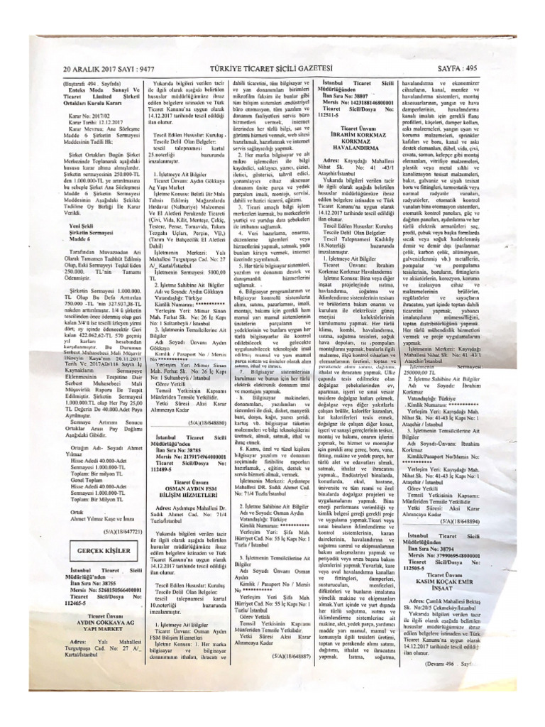 Ticari Sizil Gazetesi | PDF