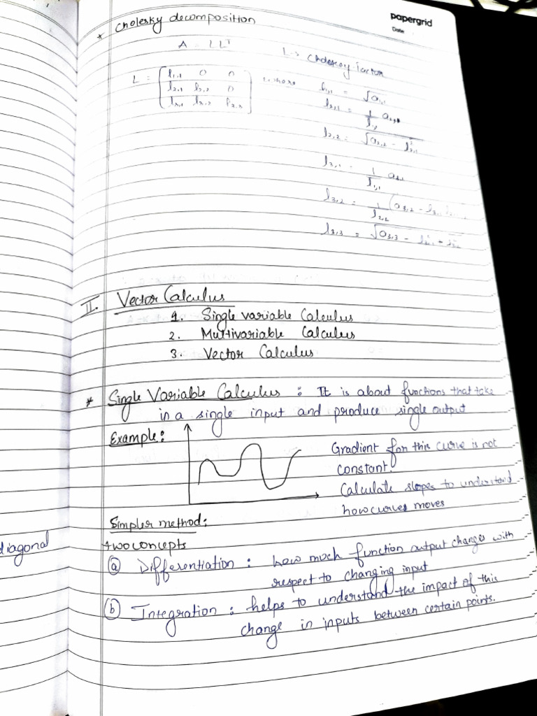 calculus for Machine learning | PDF