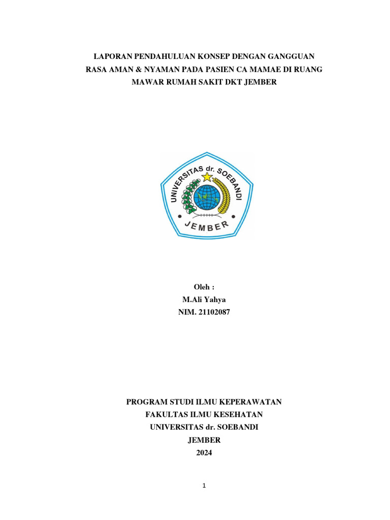 LP KDM Nyeri Yahya | PDF