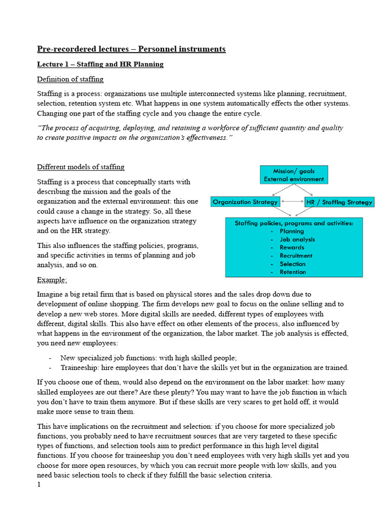 Pre-Recorded Lectures | PDF