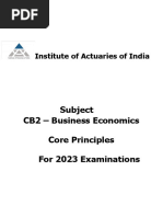 CB2 Study Guide 2025 | PDF | Profit (Economics) | Macroeconomics
