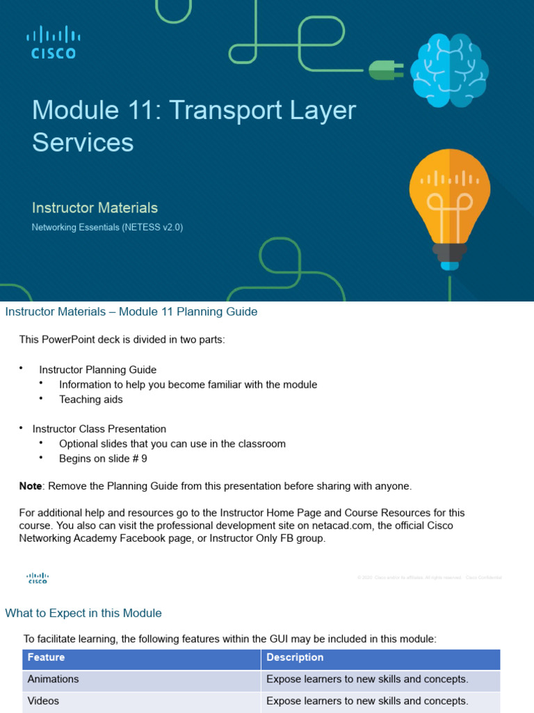 Networking Essentials 2.0 Module11 | PDF | Technology & Engineering