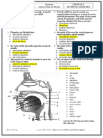 Basic Spelling Screener K82112 | PDF | Human Voice | Orthography