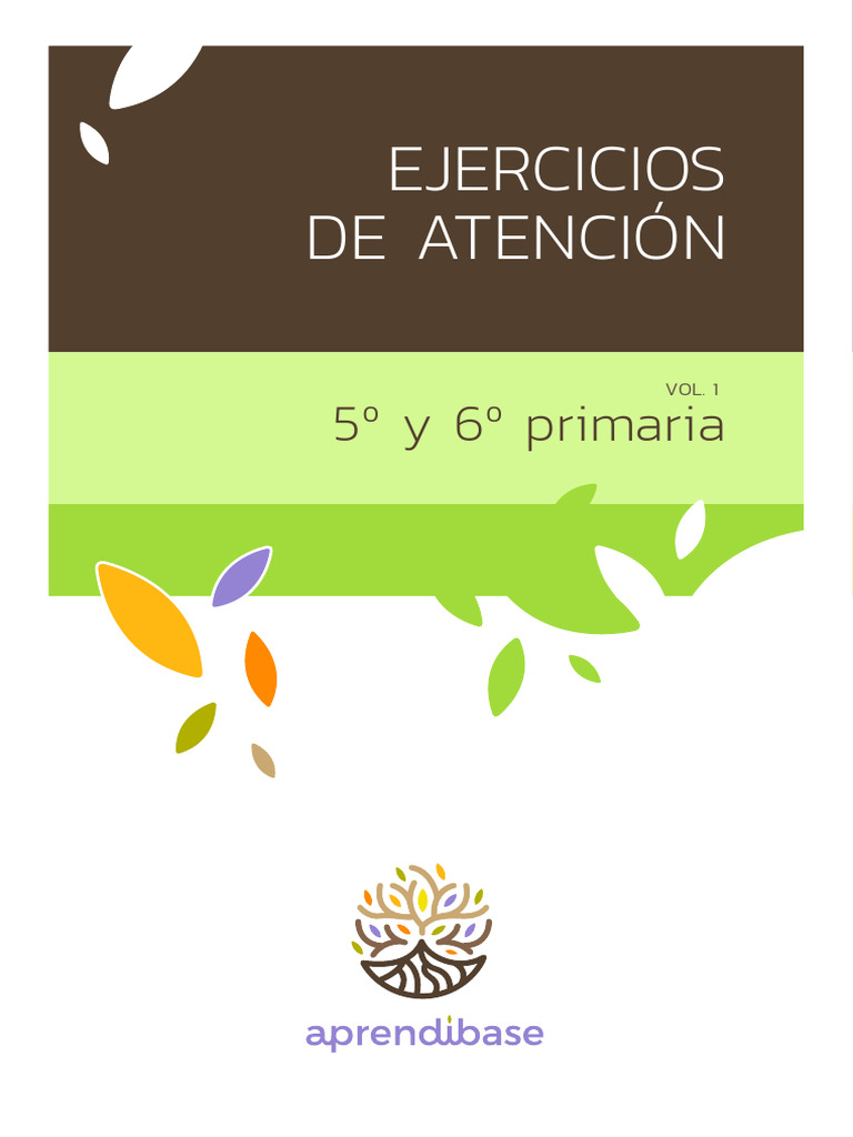 Libro de Atencion 5o y 6o de Primaria Volumen 1 (1984) | Descargar gratis PDF | Educación ...