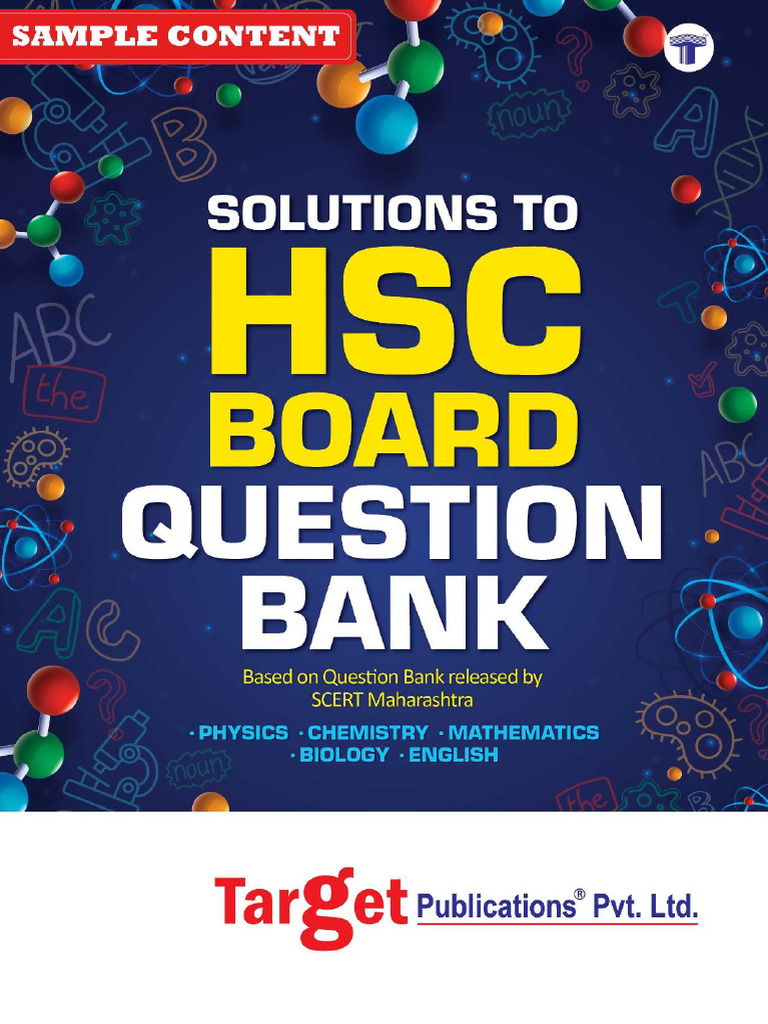 STD 12th Board Question Bank | PDF | Crystal Structure | Rotation ...