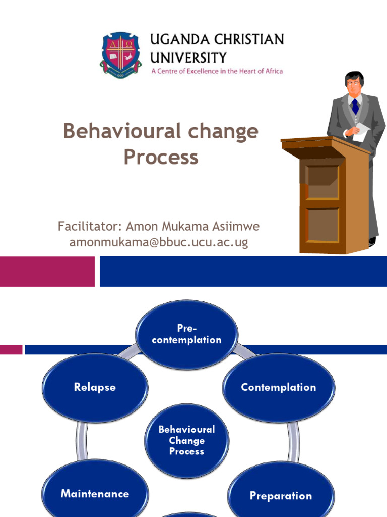 Behavioural Change Process | PDF | Behavior | Temptation