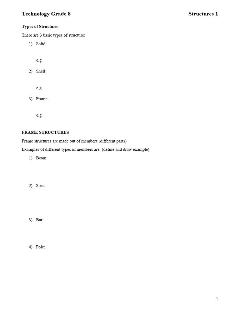 Structures 1 - Structures and Forces | PDF