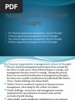 Classical NeoClassical Modern Management Theories | PDF | Business ...
