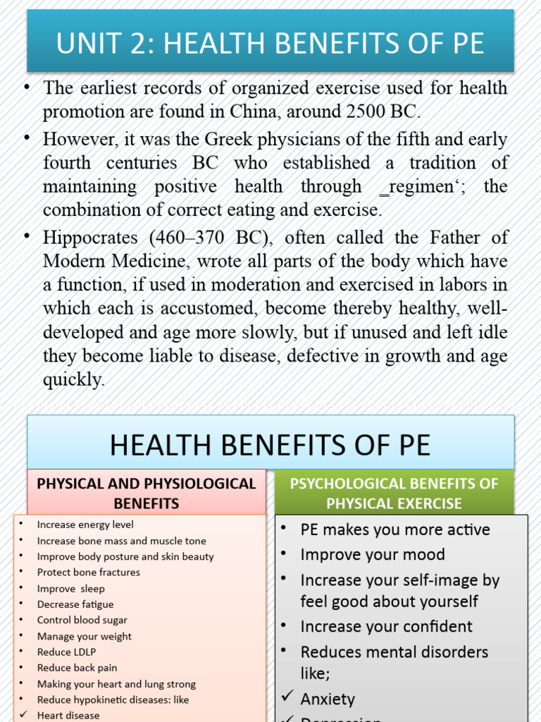 Unit Two-Health Benefits of Pe | PDF | Hypercholesterolemia | Hypertension