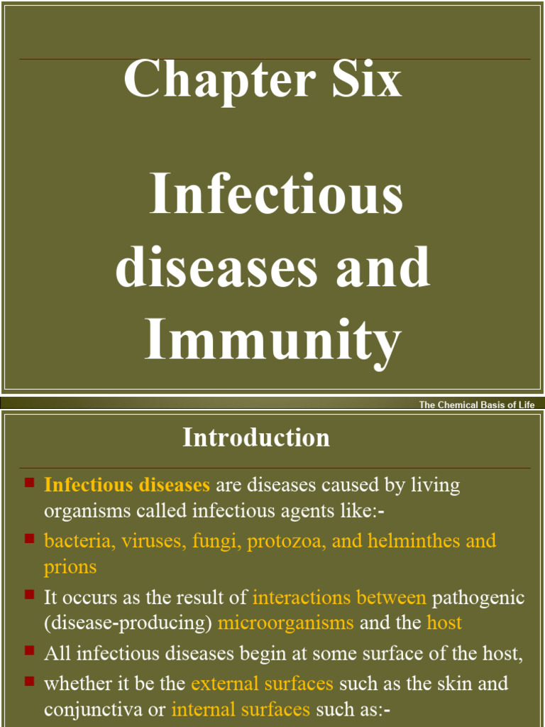 General Biology Ch 6 | PDF | Immune System | Infection