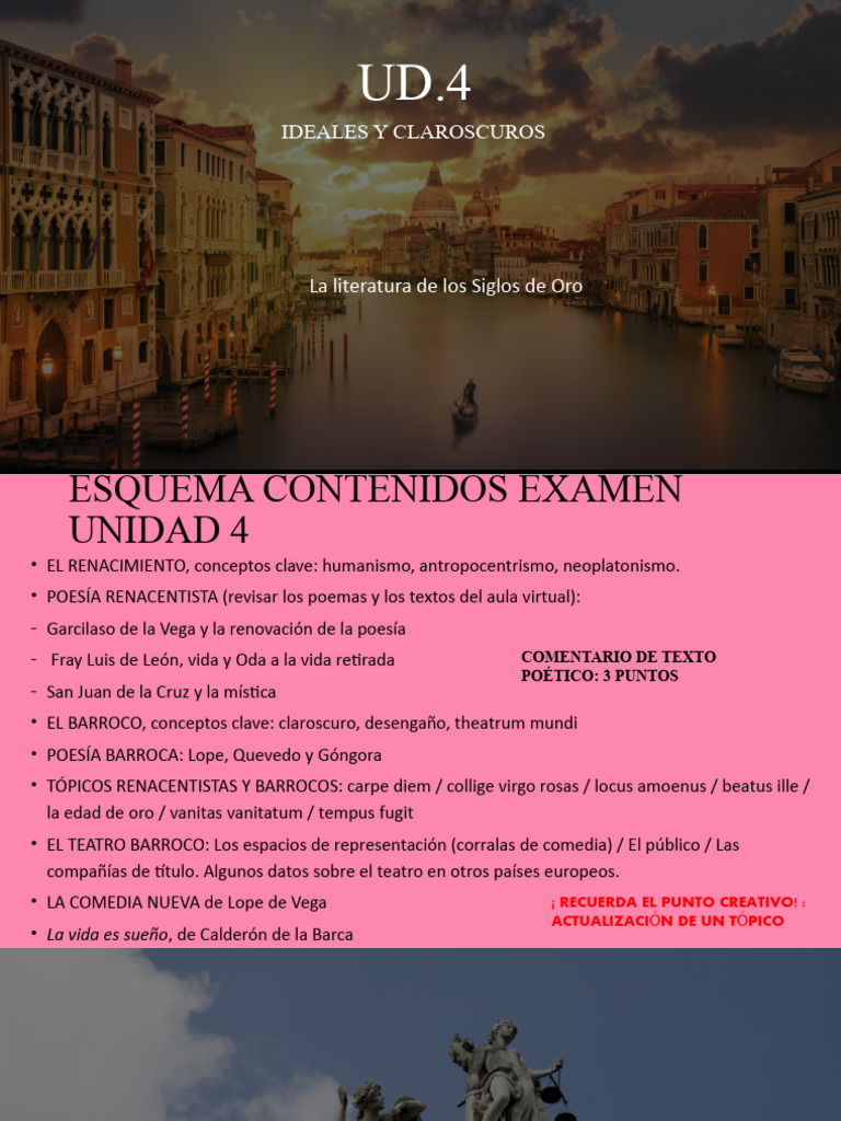 Ud4. Ideales y Claroscuros | PDF | Misticismo