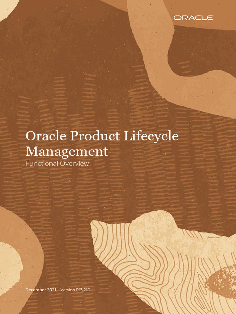 Functional Overview - Oracle SCM Product Lifecycle Mgmt. - r13-21D | PDF Functional Overview - Oracle SCM Product Lifecycle Mgmt. - r13-21D | PDF