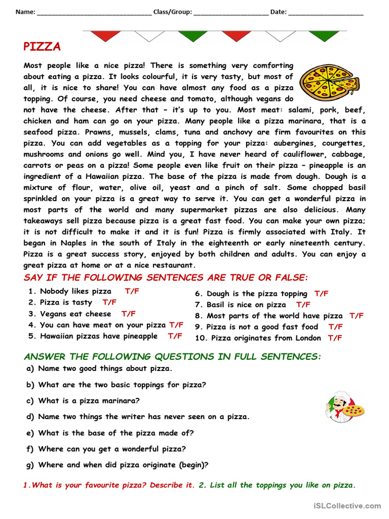 RC - Pizza | PDF | Pizza | Foods