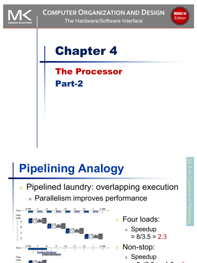RISC-V Pipelined Datapath Overview | PDF