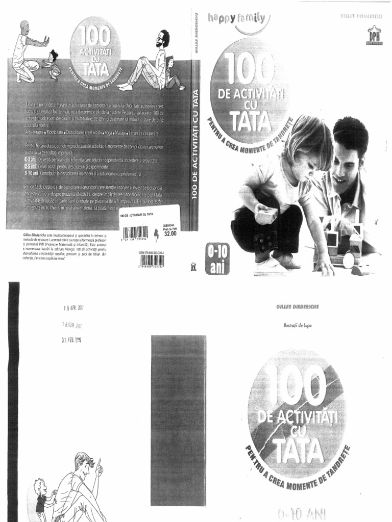 100 de Activitati Cu Tata | PDF