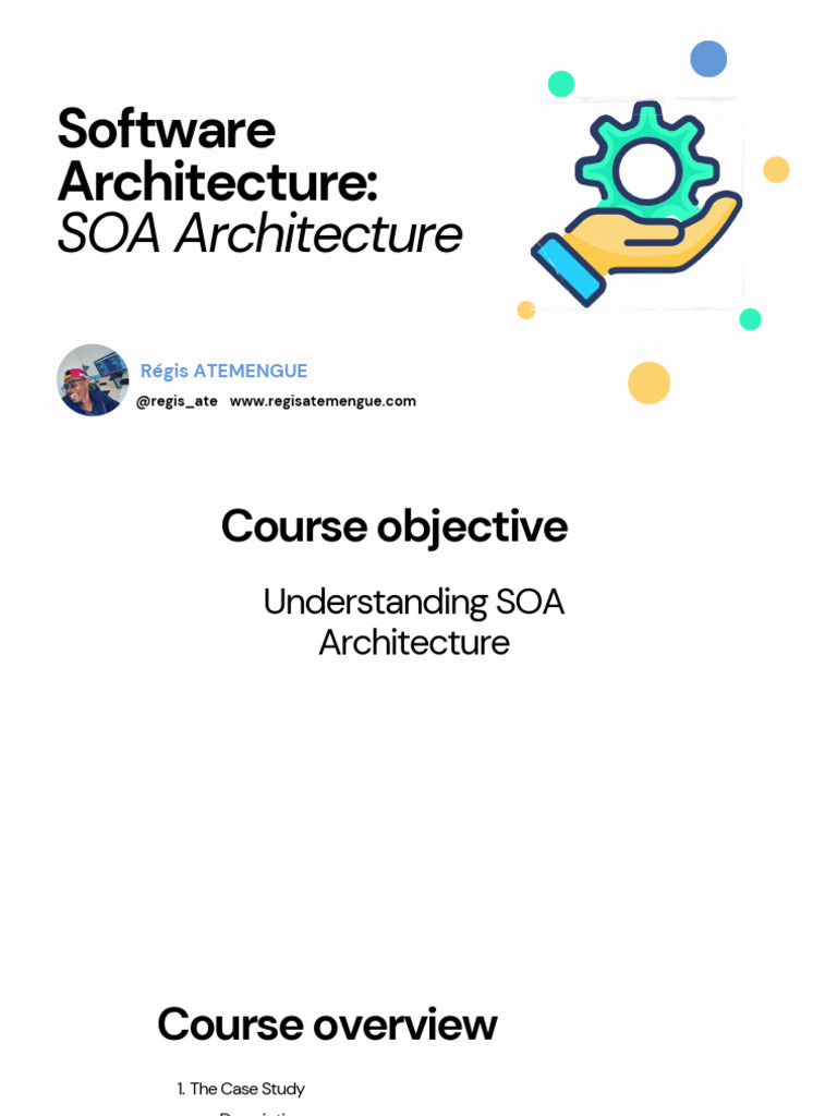 Software Achitecture SOA Architecture | PDF | Service Oriented Architecture | World Wide Web