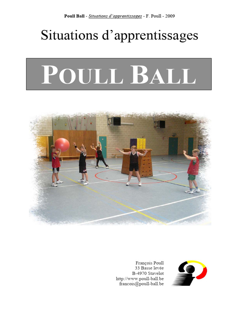 Situations d'apprentissage en Poull Ball | PDF | Attaquant (football) | Dé