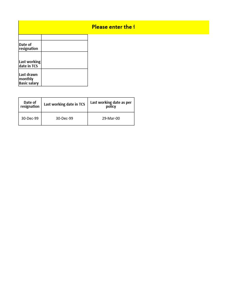 FFS Calculator | PDF