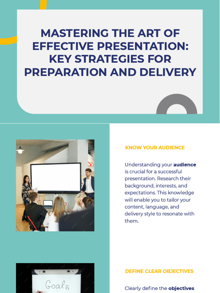 Wepik Mastering The Art of Effective Presentation Key Strategies For Preparation and Delivery ...