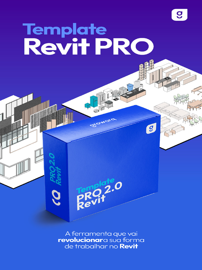 Apresentação Template Pro Revit Growarq | PDF | Autodesk Revit | Tempo