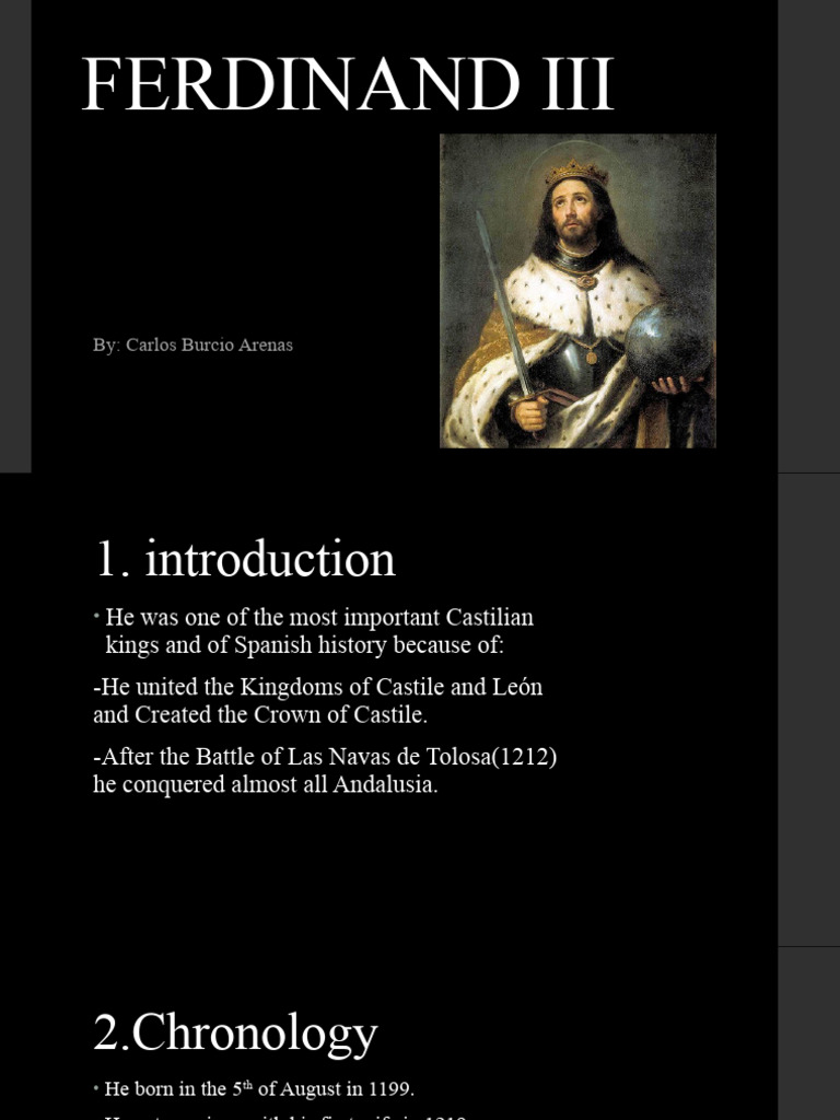 Ferdinand Iii | PDF | Spanish Noble Families | Spanish People