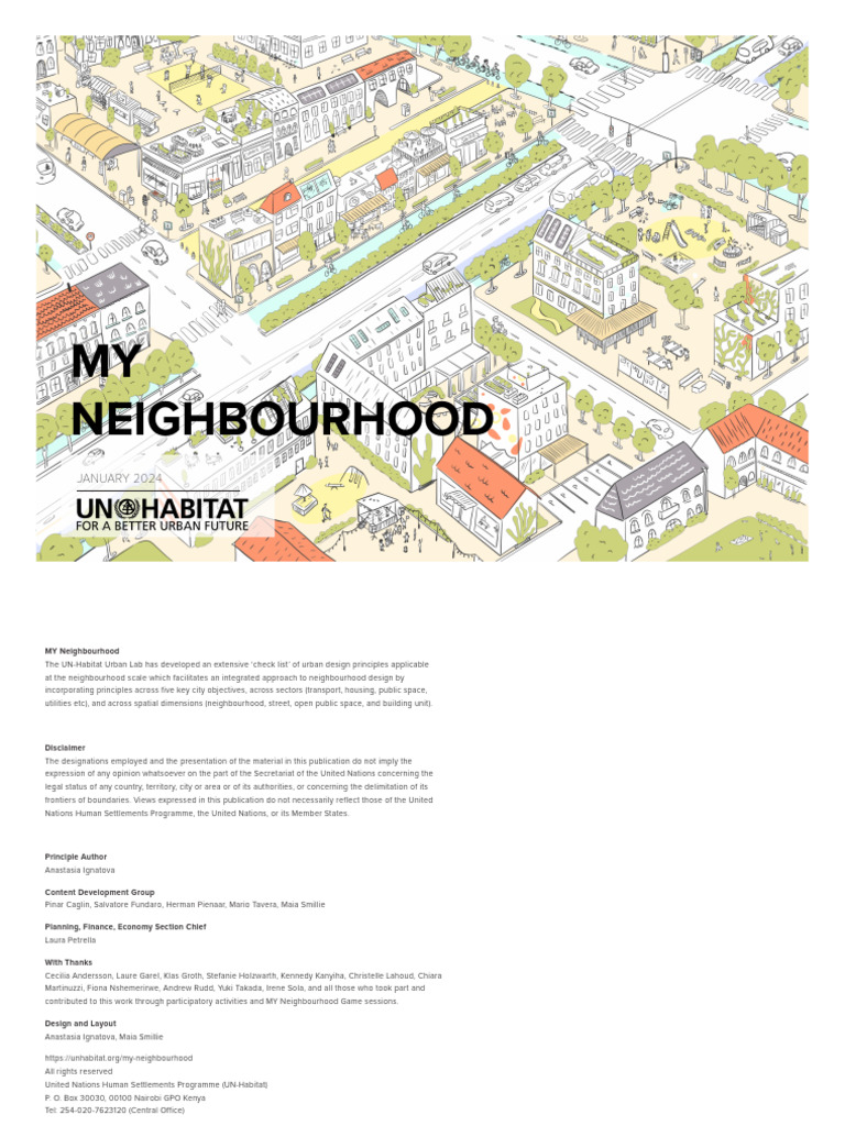My Neighbourhood Publication 19.05.2359 | PDF | Sustainability | Urban ...