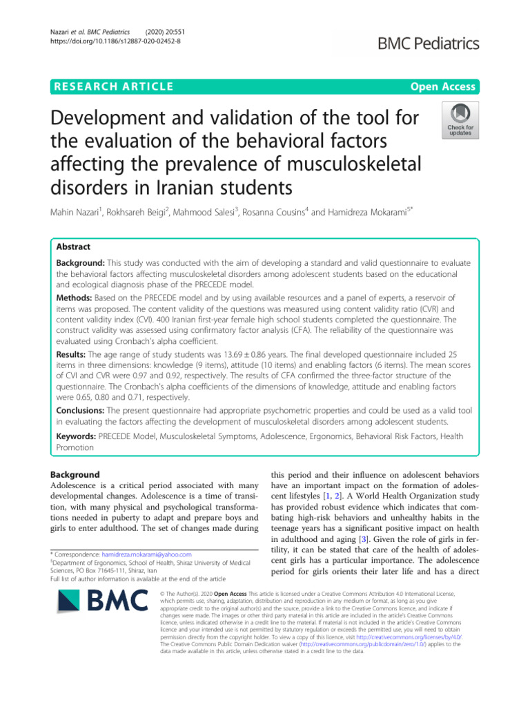 CVI and CVR | PDF | Cronbach's Alpha