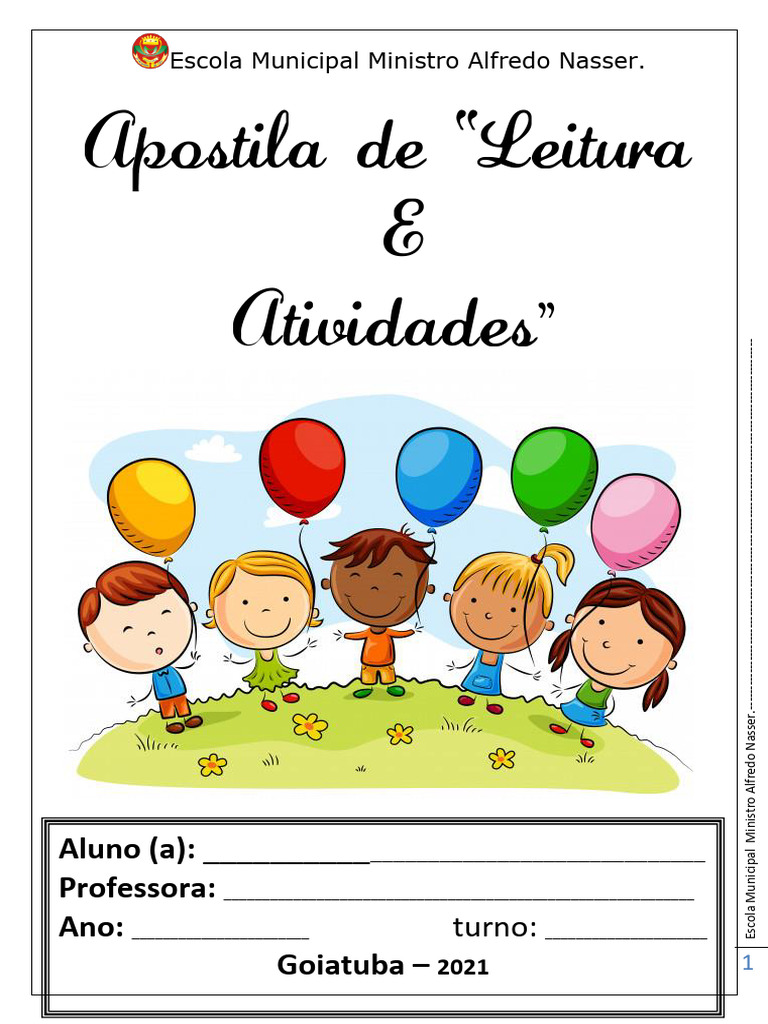 Apostila Alfabetização | PDF