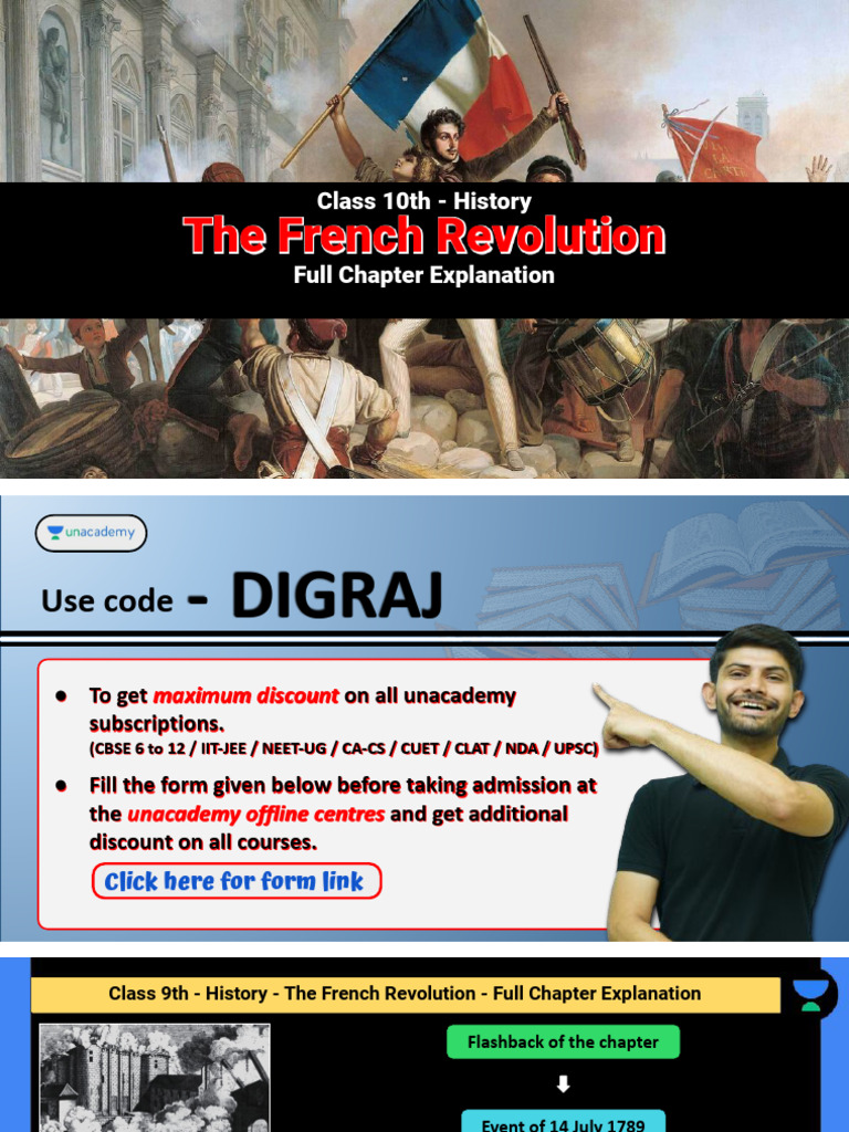 The French Revolution Full Chapter Explanation | Download Free PDF ...