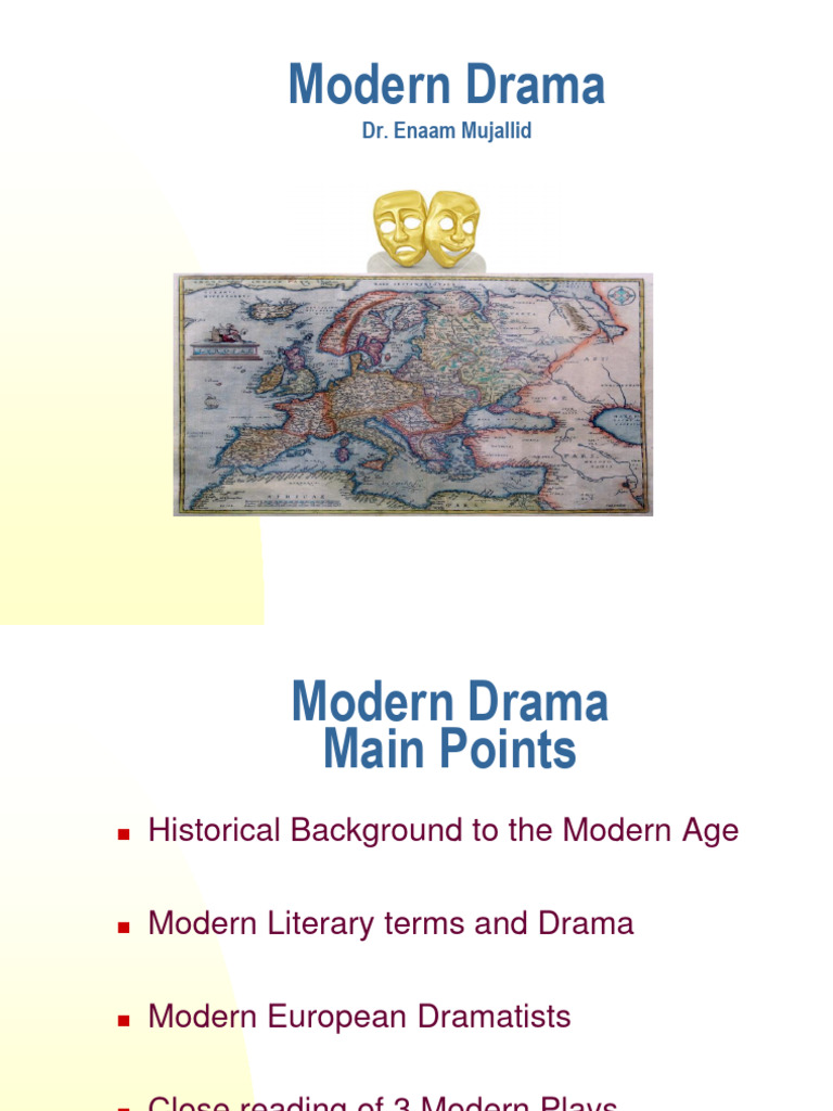 Modern Drama Slides | PDF | Modernism | Literary Modernism