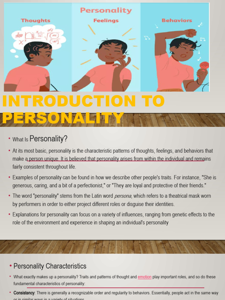 Introduction To Personality | Download Free PDF | Id | Unconscious Mind