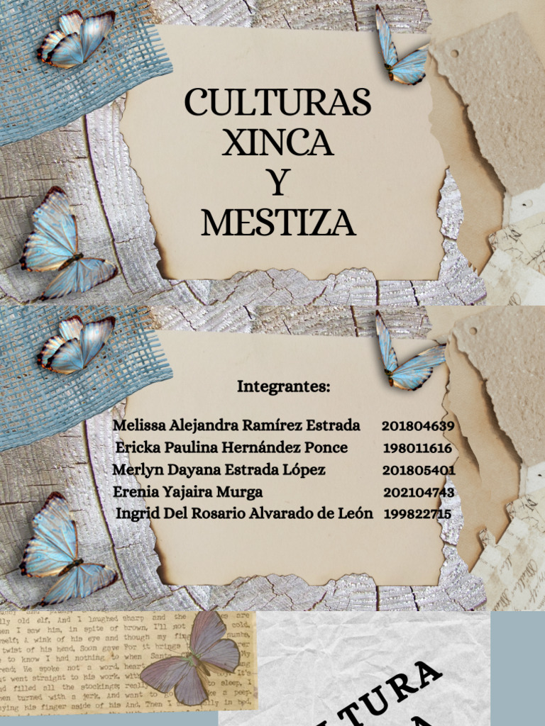 Culturas Xinca y Mestiza en Guatemala | PDF