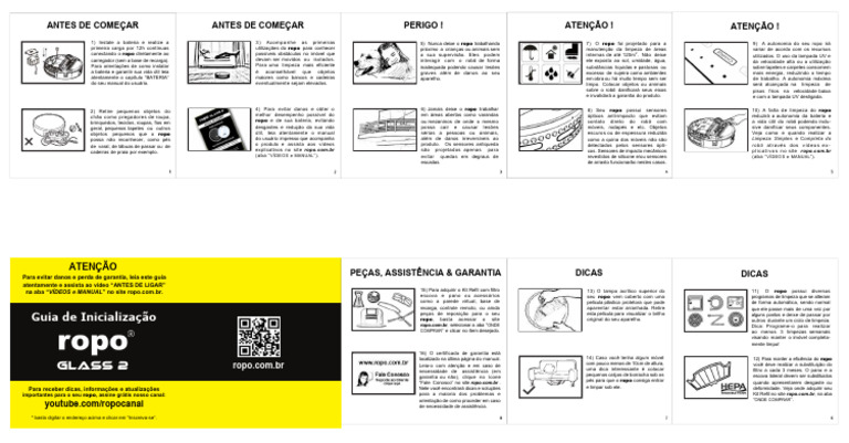 Guia Rapido Ropo Glass 2 | PDF