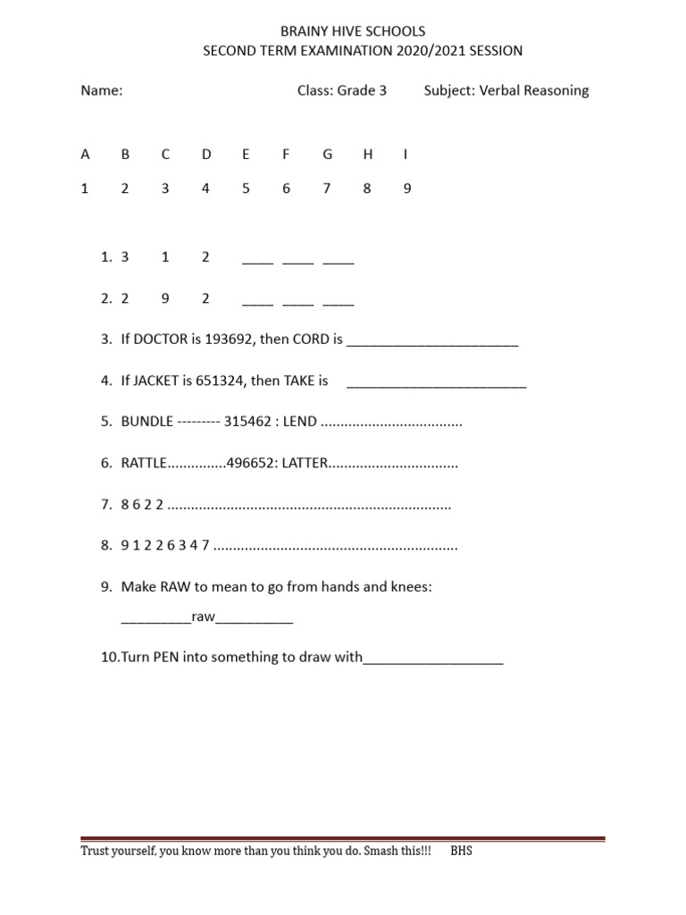 Grade 3 Second Term Exam Questions | PDF | Moses | Israelites