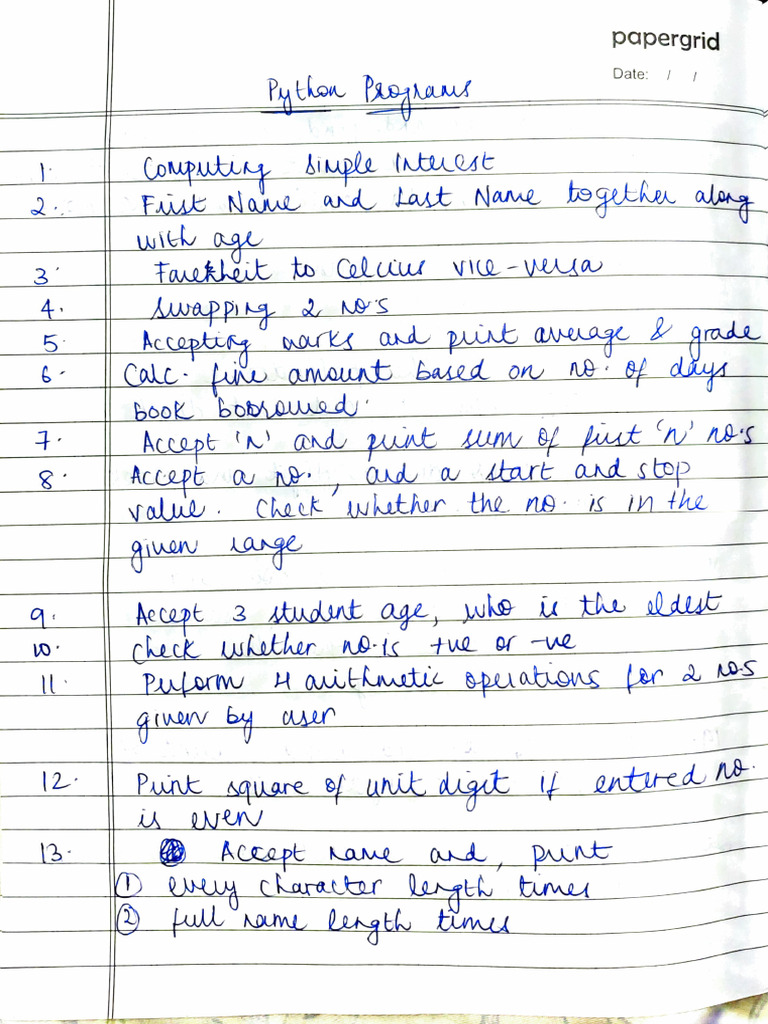 Python Computer Science Class 11 | PDF Python Computer Science Class 11 | PDF