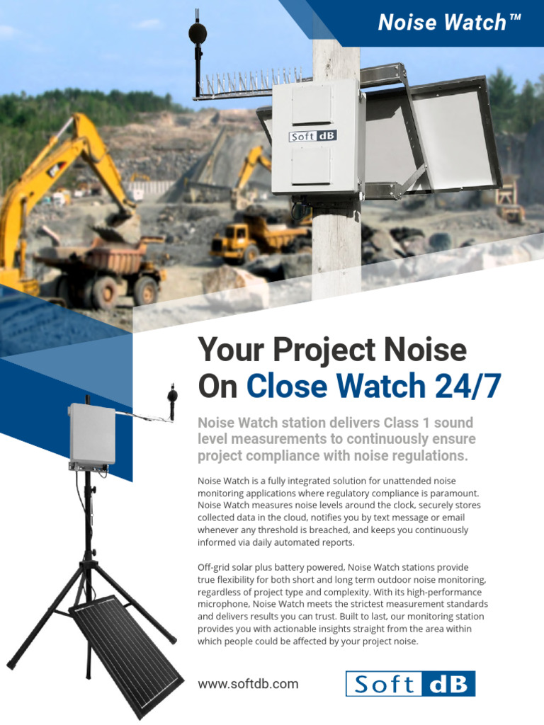 SoftdB-Noise and Vibration Station | PDF | Noise | Web Application
