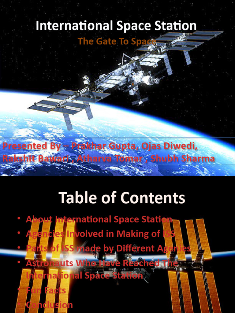 International Space Station | Download Free PDF | International Space ...