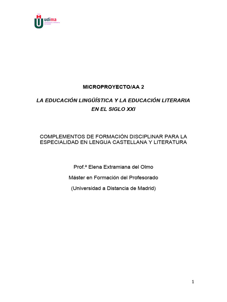 Microproyecto - AA 3. Orientaciones y Casos Prácticos | PDF | Evaluación | Plan de estudios