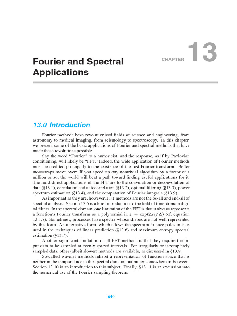 Numerical - Recipes 664 671 | PDF | Convolution | Fast Fourier Transform