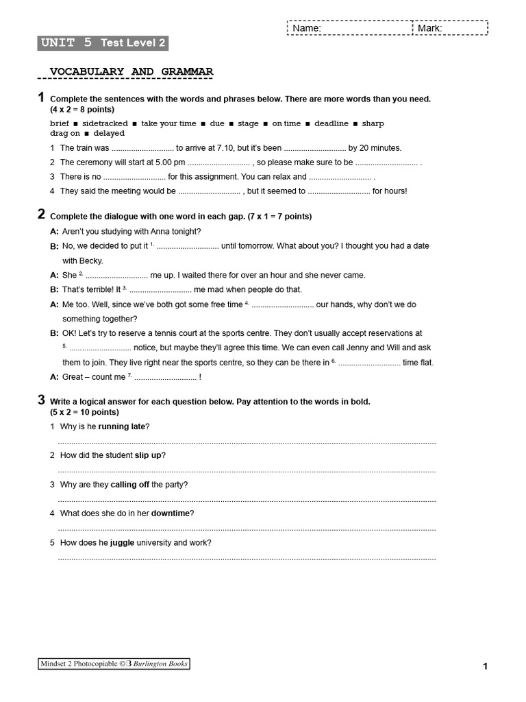 Unit 5 Level 2 Download Free Pdf Modal Logic Linguistics