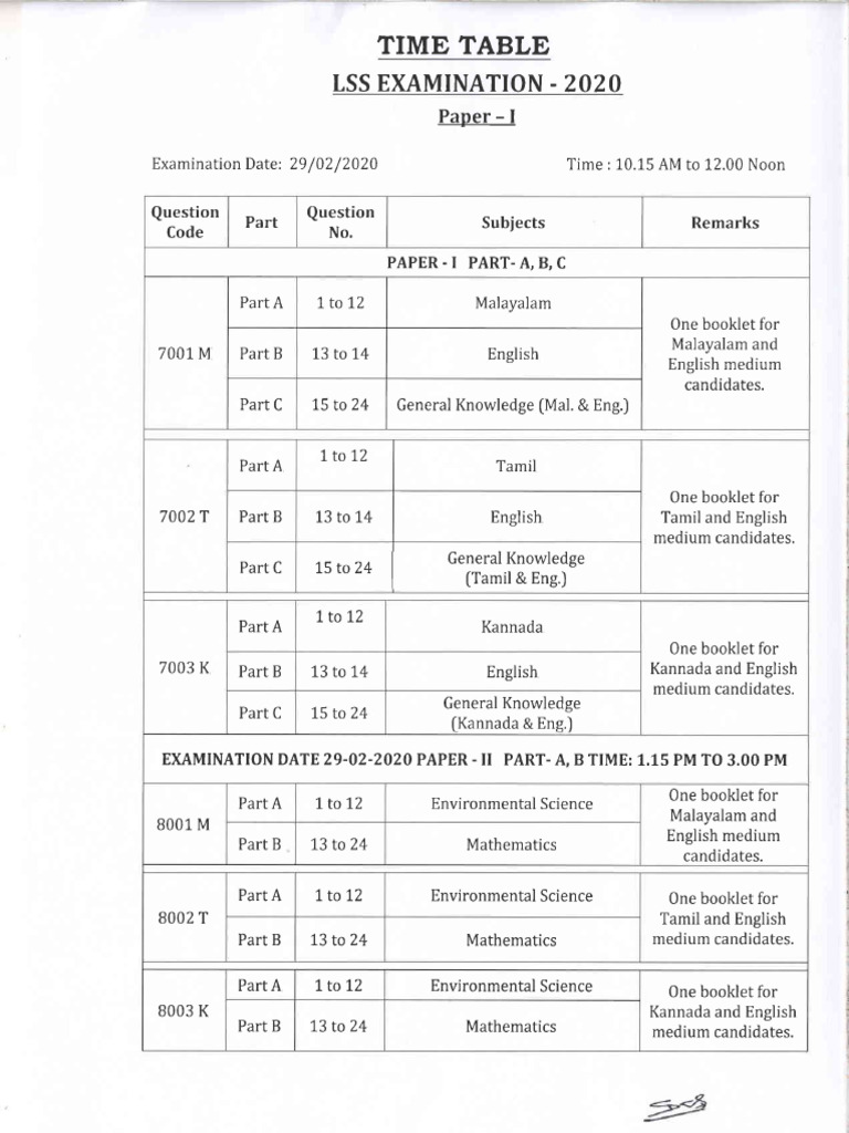 26.02.LSS Timetable PDF | PDF | Cultural Assimilation | Language Varieties And Styles