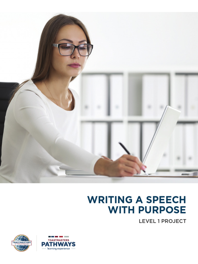 8103 Writing A Speech With Purpose | PDF | Cloud | Speech