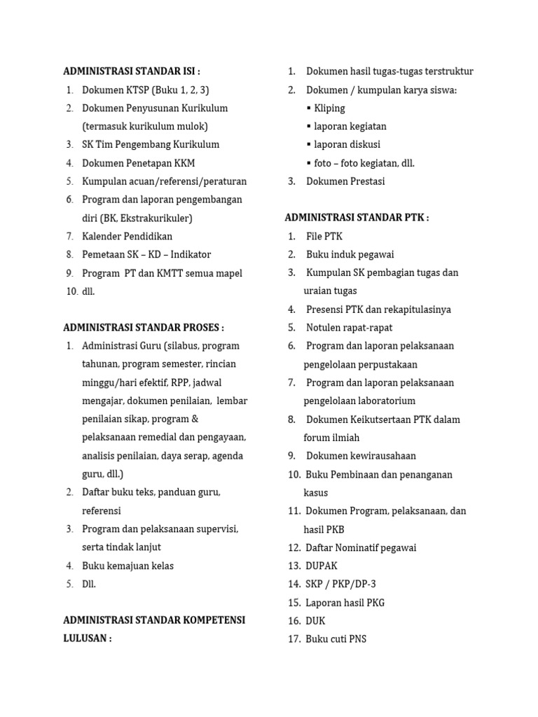 8 Standar PKKS | PDF