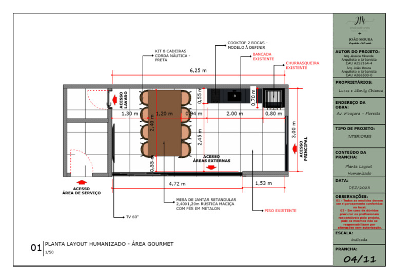 04 Planta Layout Humanizado | PDF