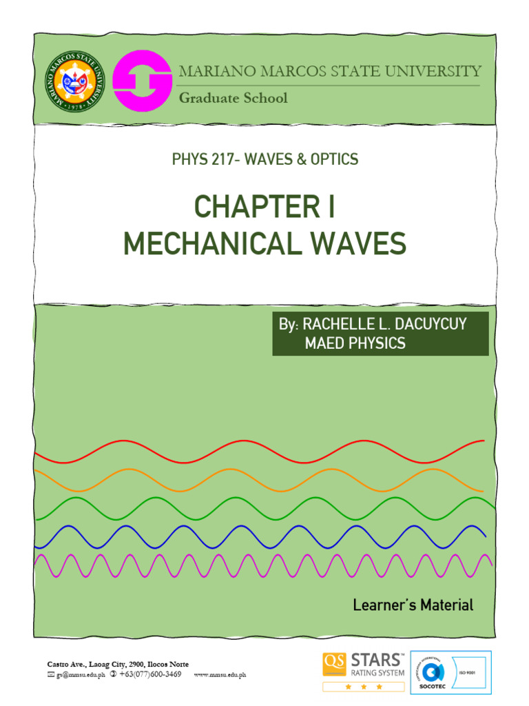 Mechanical Waves: Types and Principles | PDF | Waves | Sound