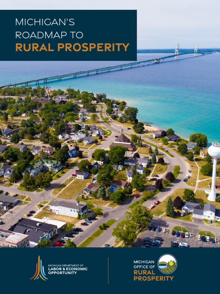 Michigan Roadmap To Rural Prosperity | PDF | Michigan | Community