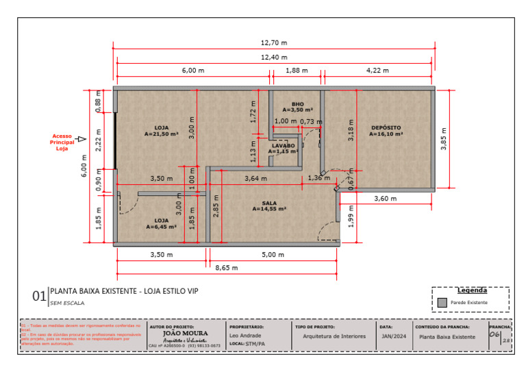 6 Planta Baixa Existente | PDF