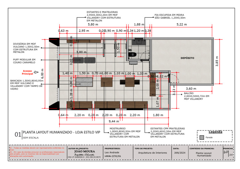 10 Planta Layout Humanizado | PDF