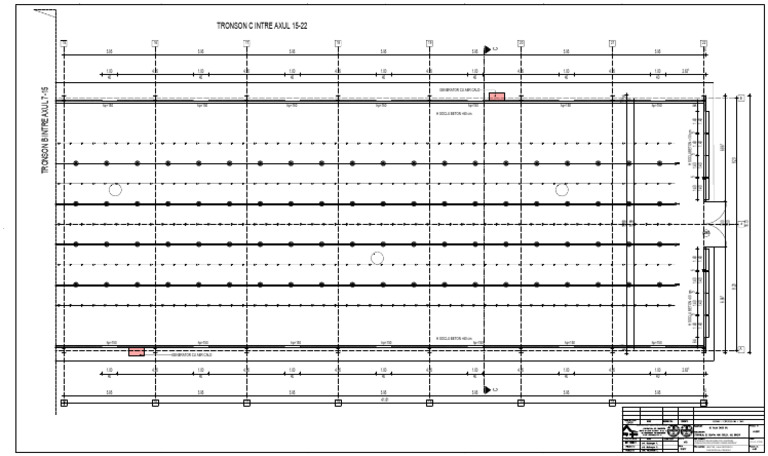 A-06-Ob. 1 Plan Hala Tronson C Dtac+pt 594-1000 - 84 | PDF